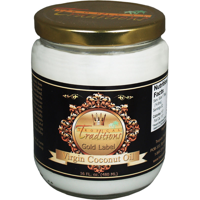Gold Label Virgin Coconut Oil – Healthy Traditions