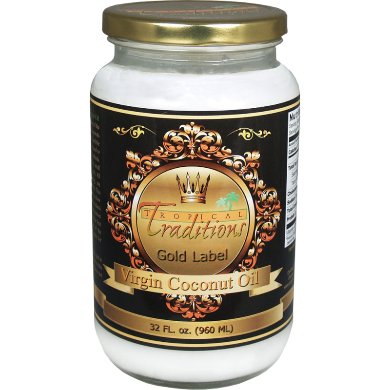 Gold Label Virgin Coconut Oil – Healthy Traditions