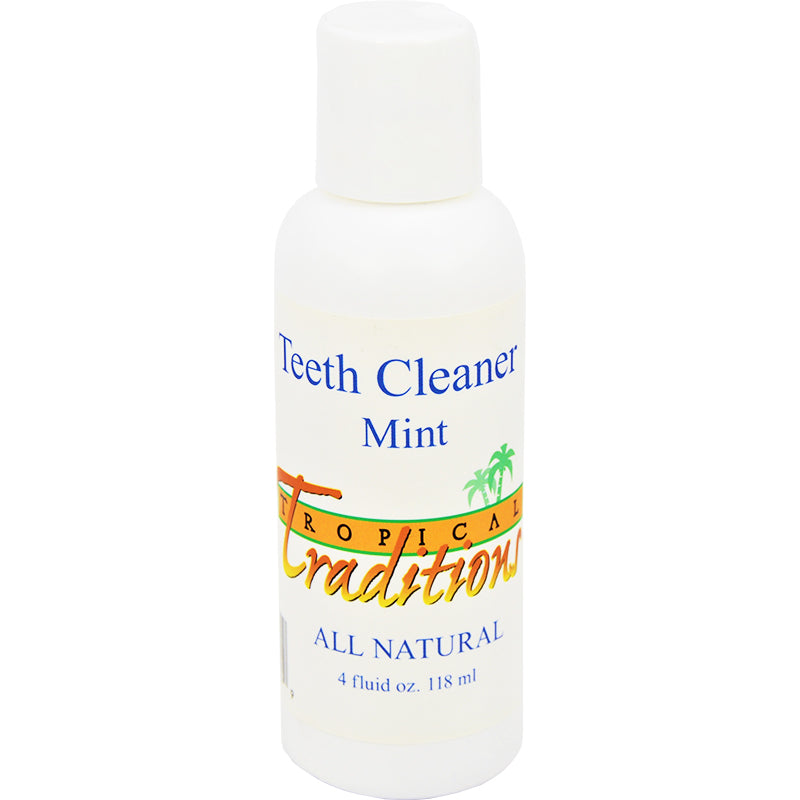 Mint - Teeth Cleaner - 4 oz. - All Natural – Healthy Traditions