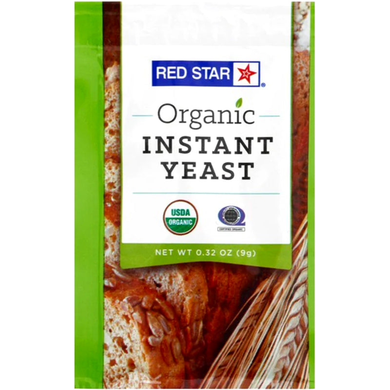 Red Star Organic Instant Yeast – 20 packets (0.32 oz. ea) – Healthy ...